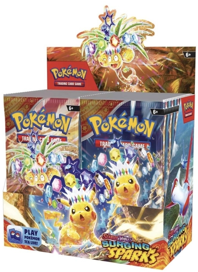 Pokémon TCG: Scarlet & Violet-Surging Sparks Booster Display Box (36 ...
